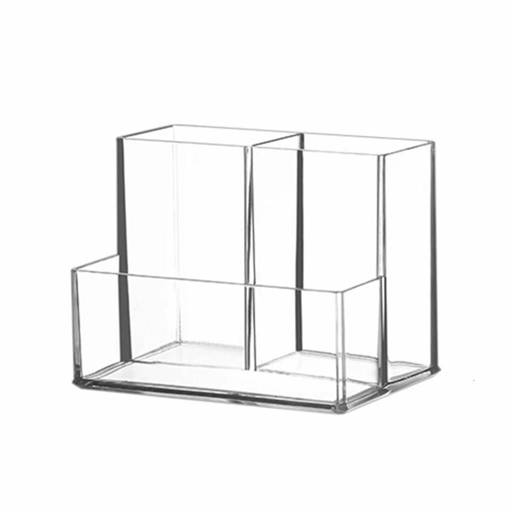 Прозрачный акриловый органайзер для ручек и косметики