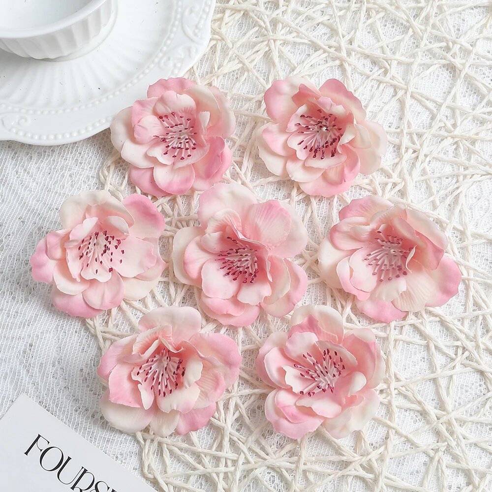 Искусственные розы из шелка, 10/20 шт. Розовый, 20pcs, Розовый