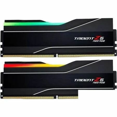 Модуль оперативной памяти G.Skill Модуль памяти DDR5 TRIDENT Z5 NEO RGB 64GB (2x32GB) 6000MHz CL26 (26-36-36-96) 1.45V / F5-6000J2636H32GX2-TZ5NR