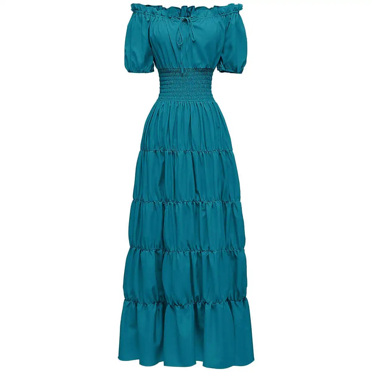 Костюм эльфа из полиэстера XL, Синий, Blue