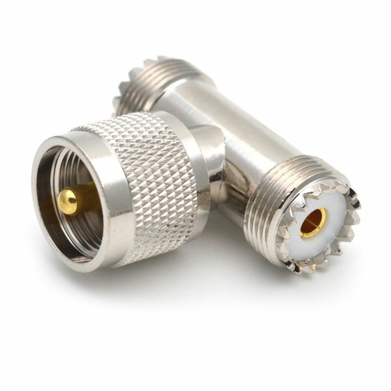 RF Коаксиальный Адаптер UHF PL-259 SO-239