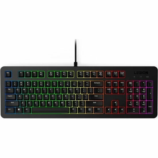 Клавиатура Lenovo Legion K310 RGB проводная черный