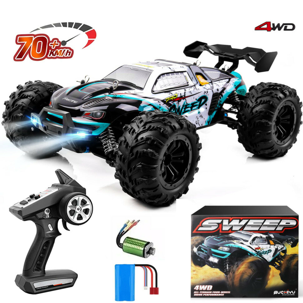 Радиоуправляемый внедорожник Sweep PRO 4WD 1:16 - SCY-16101PRO-GREEN