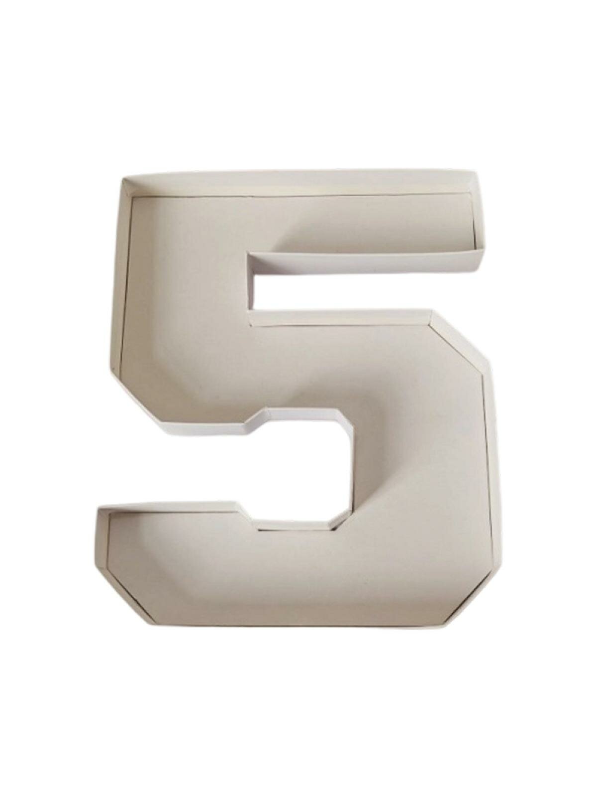 Креативный ящик для хранения продуктов в форме буквы, Биоразлагаемый контейнер для конфет