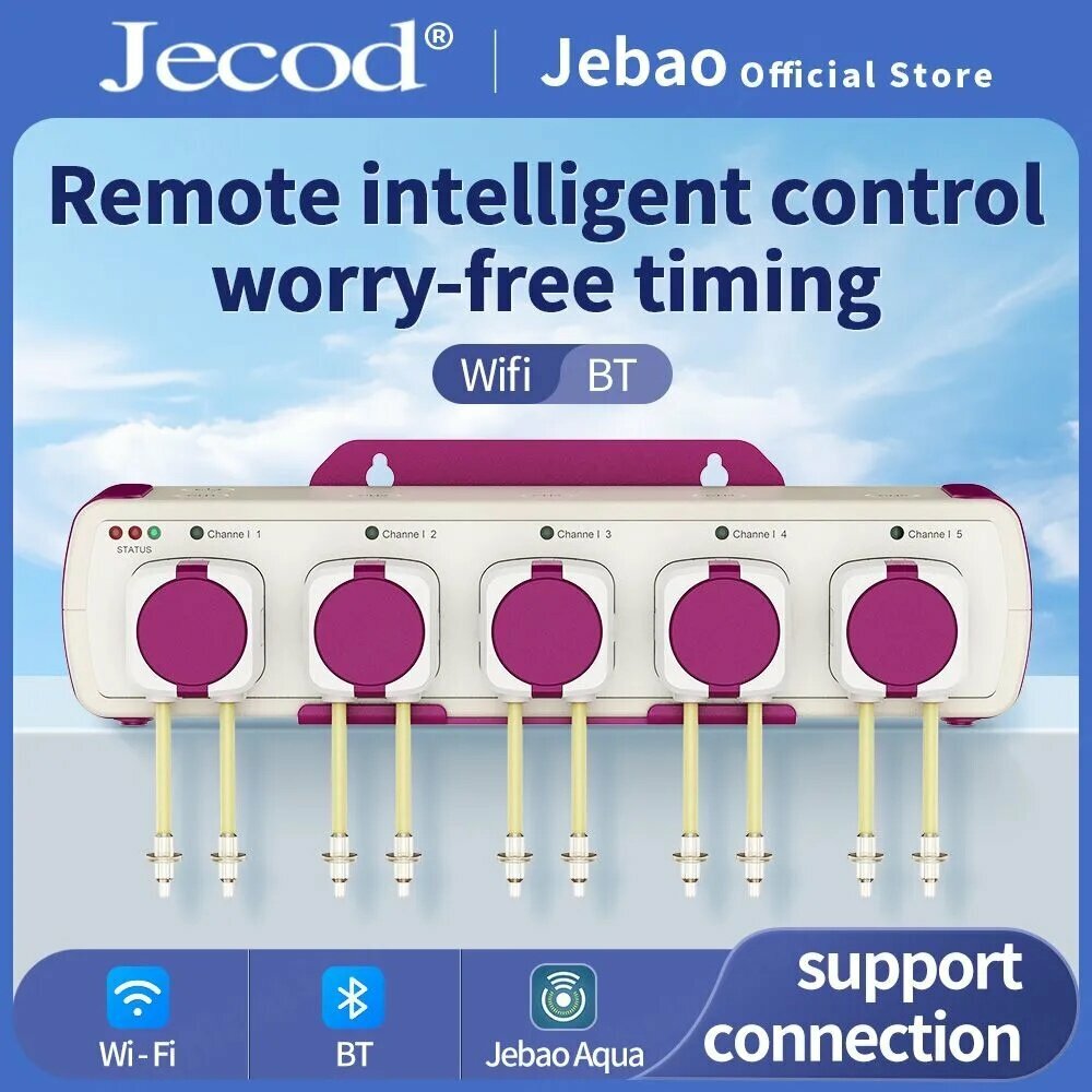 Jebao Jecod MD-4.5 Автоматический титровальный насос с функцией WiFi и Bluetooth