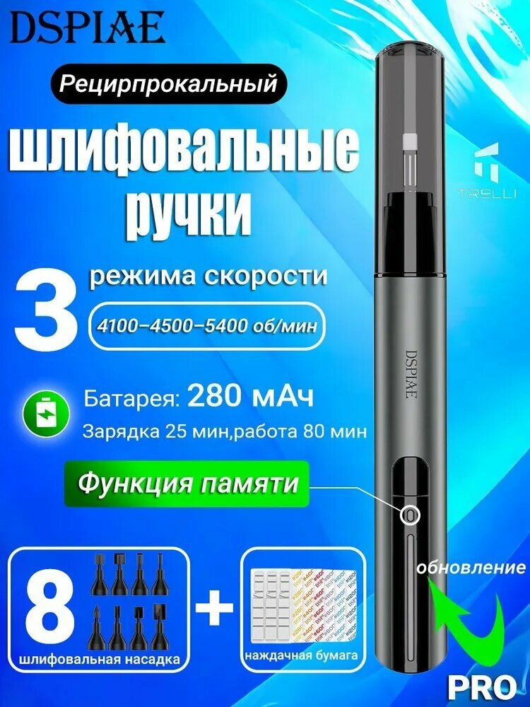 Шлифовальная ручка A PRO: Высокая точность и мощность для тонкой работы с моделями
