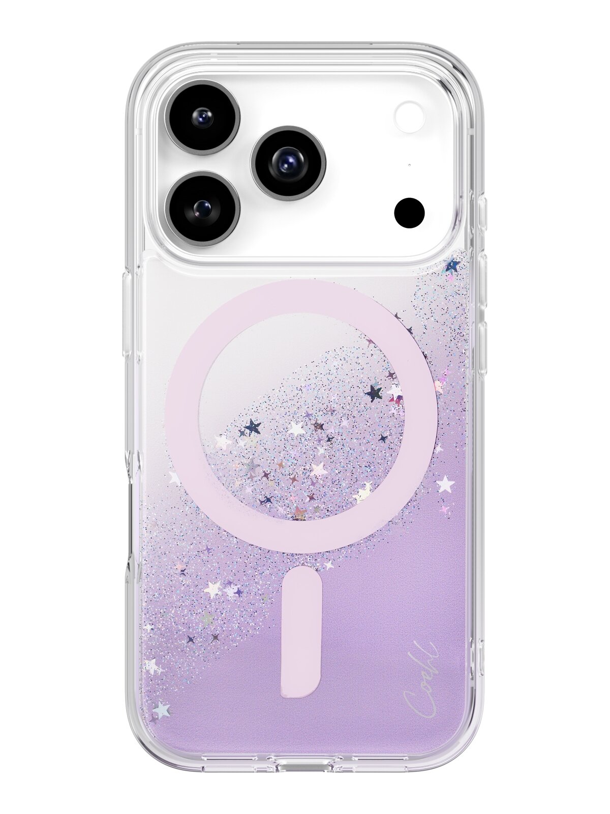 Uniq чехол с MagSafe для iPhone 17 Pro, COEHL Resin Lyra Lavender Haze