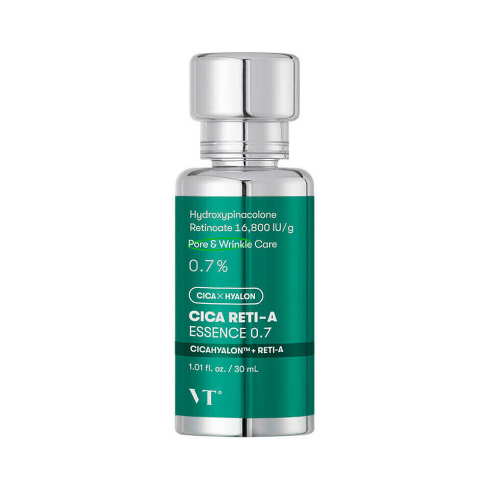 Бустер-эссенция с высокой концентрацией ретинола и центеллой VT Cosmetics Cica Reti-A Essence 0.7