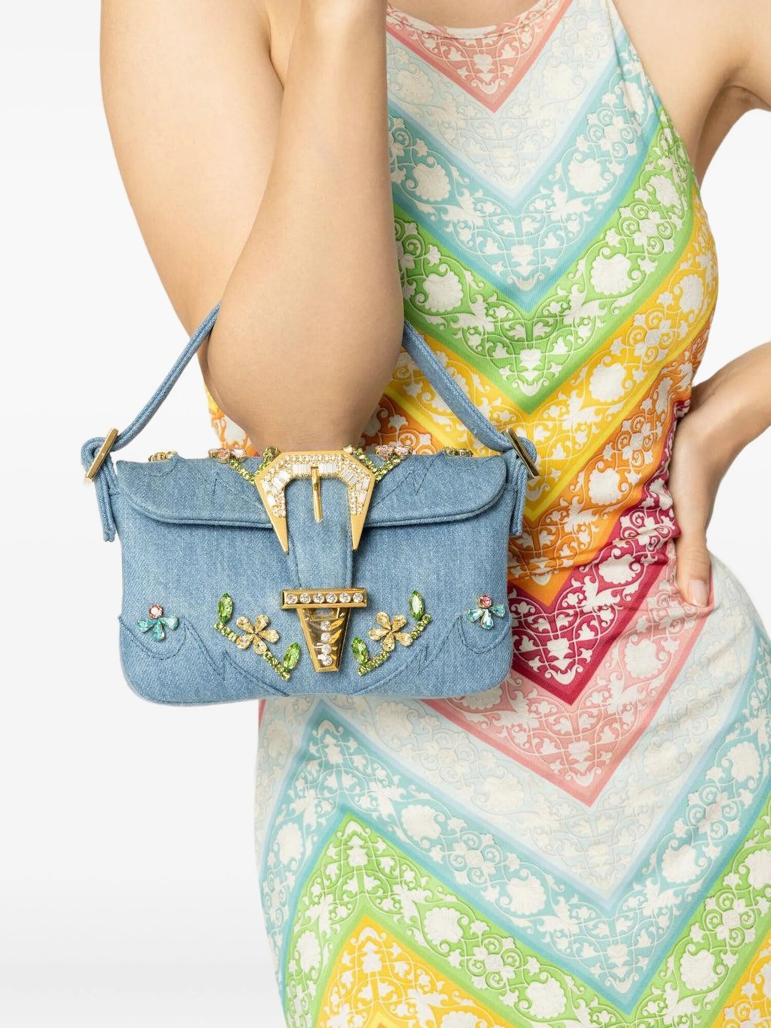 Сумка Gedebe Mini Habibi tote bag, blue — фото 1