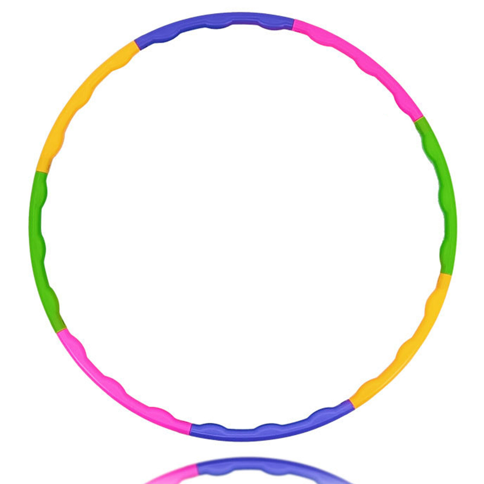 Детский разборный пластиковый обруч 6 частей для детского сада