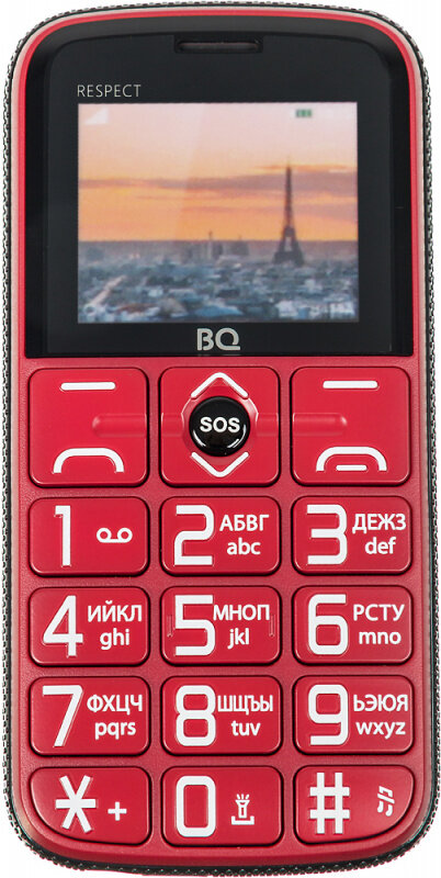 Мобильный телефон 1851 Respect Red