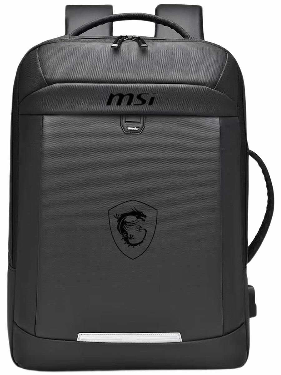 MSI/рюкзак для ноутбука большой емкости, подходящий для Blade Shadow, Titan GP6815.6-17.3 дюймов, может увеличить вместимость