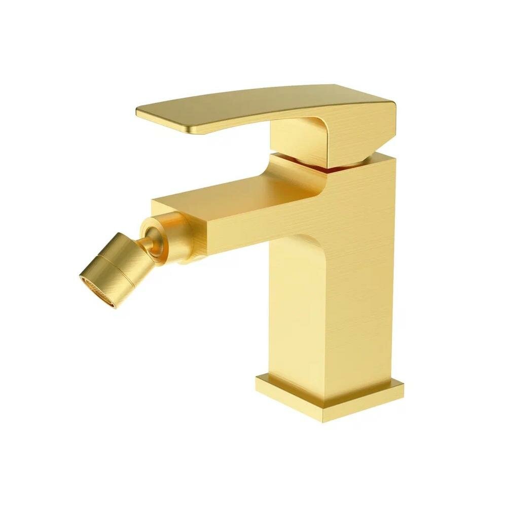 Смеситель для биде Raglo R01.50.03, золотой сатин