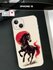 Силиконовый чехол на Apple iPhone 13 / Айфон 13 с принтом Красный вихрь