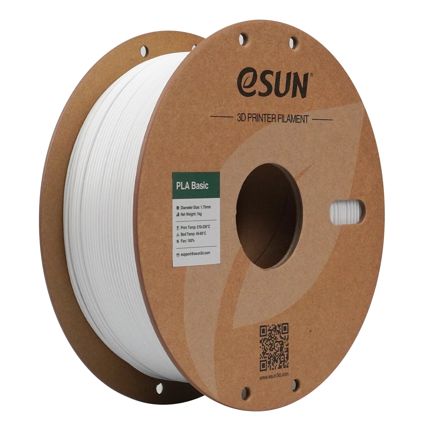 ESUN High Speed PLA 3D нить 1 кг 1.75 мм White