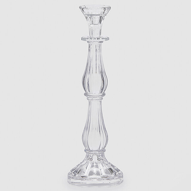 Декоративный подсвечник-канделябр на 1 свечу Cristallerie 31 см, EDG, 4400158A000