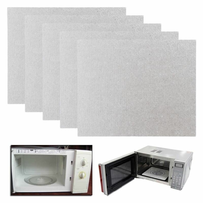 1 набор из 5 кусочков слюды для микроволновой печи (12*15 см)
