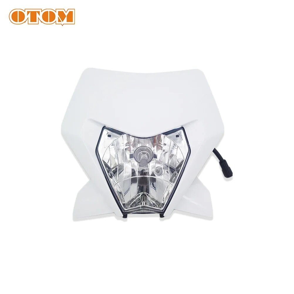 Мотоциклетная галогенная фара OTOM в сборе для KTM EXC EXCF XCW XCFW 150 250 300 350 450 500 2024, фара для велосипеда по бездорожью, головной фонарь White