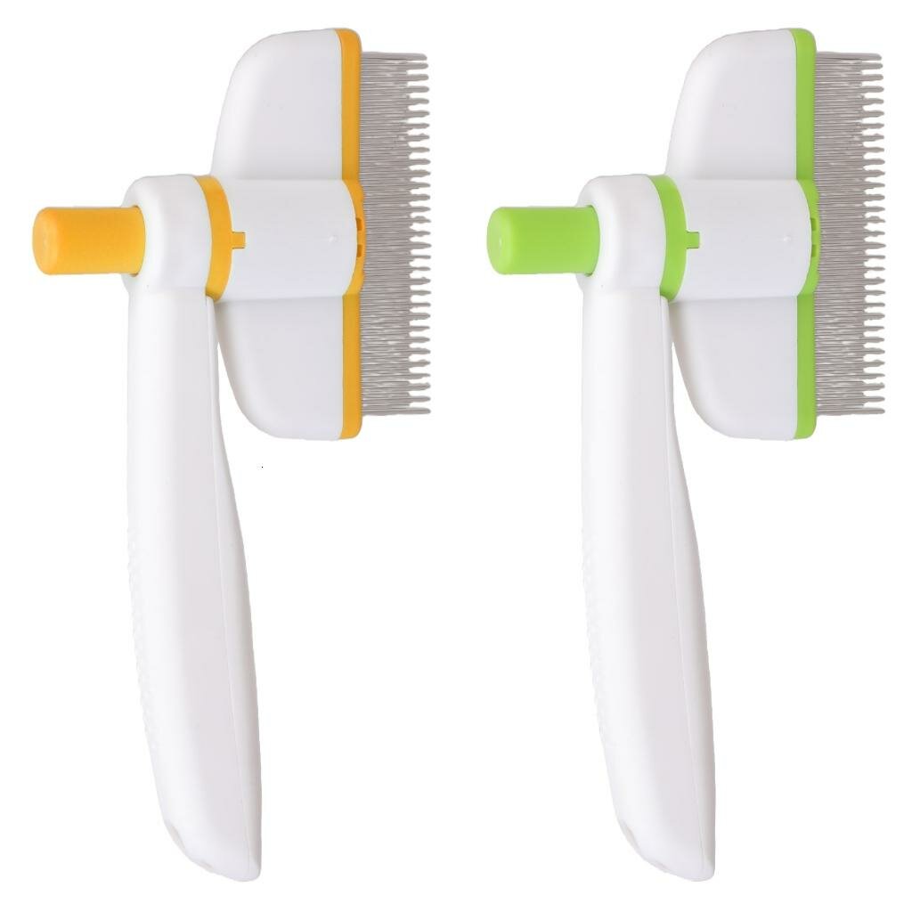 2 шт. эргономичные расчески для ухода за животными