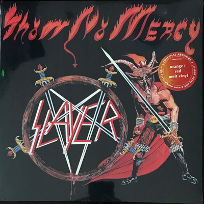 Slayer - Show No Mercy, 1xLP, ORANGE/ RED MELT LP