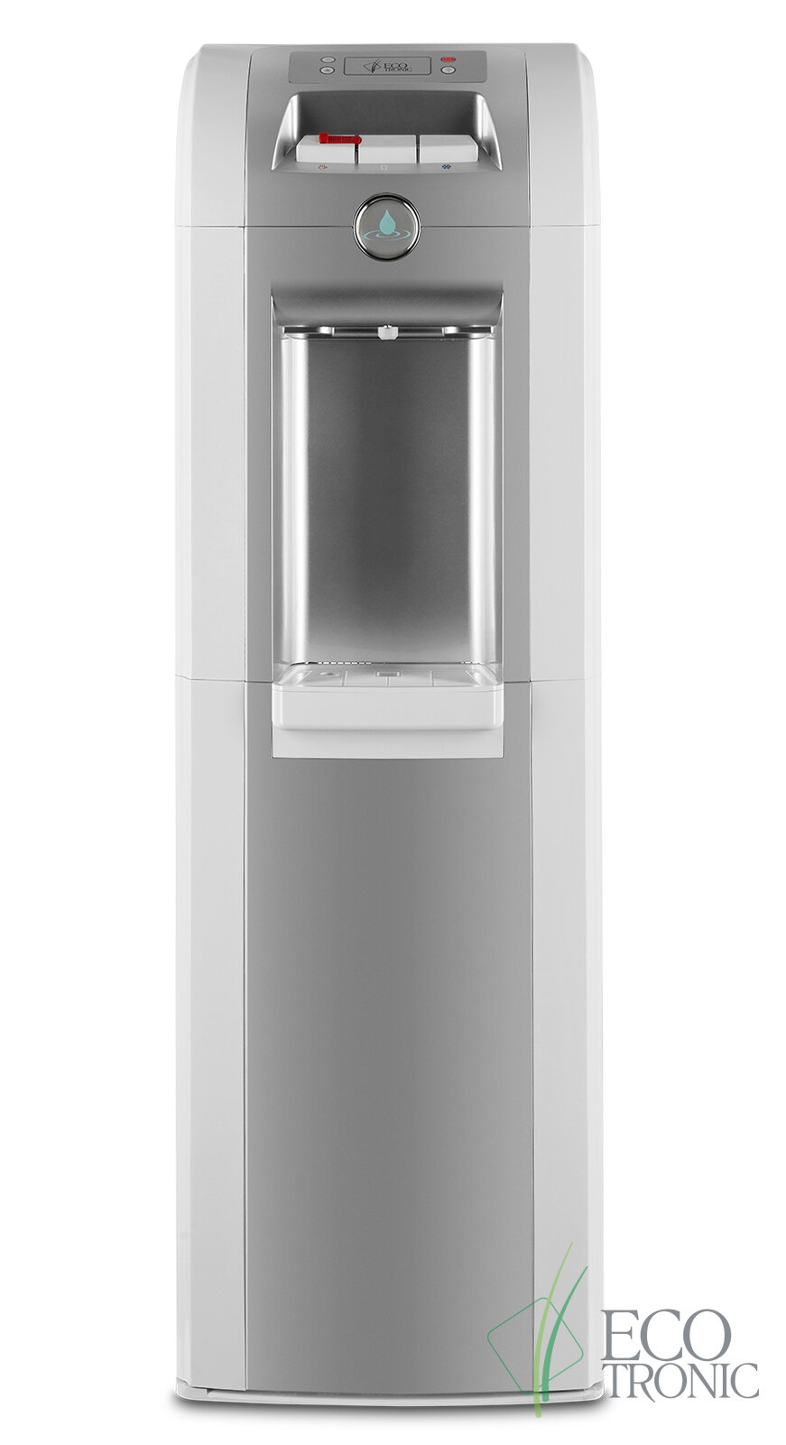Ecotronic P8-LX White. Гарантия 12мес. Кулер компрессорный с нижней загрузкой бутыли.