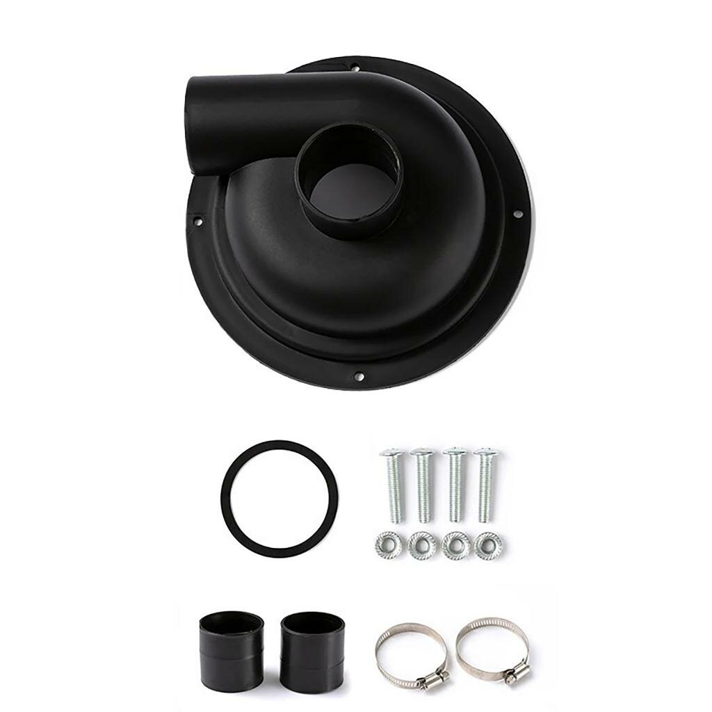 Циклон для пылесоса, сепаратор для древесной пыли, Черный