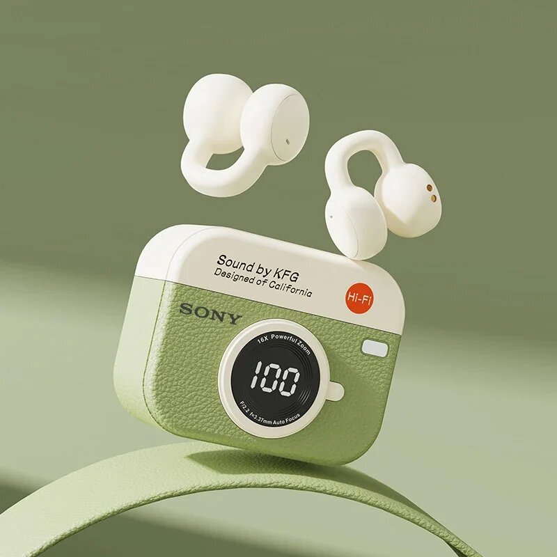 Sony Q87 беспроводные наушники зеленый