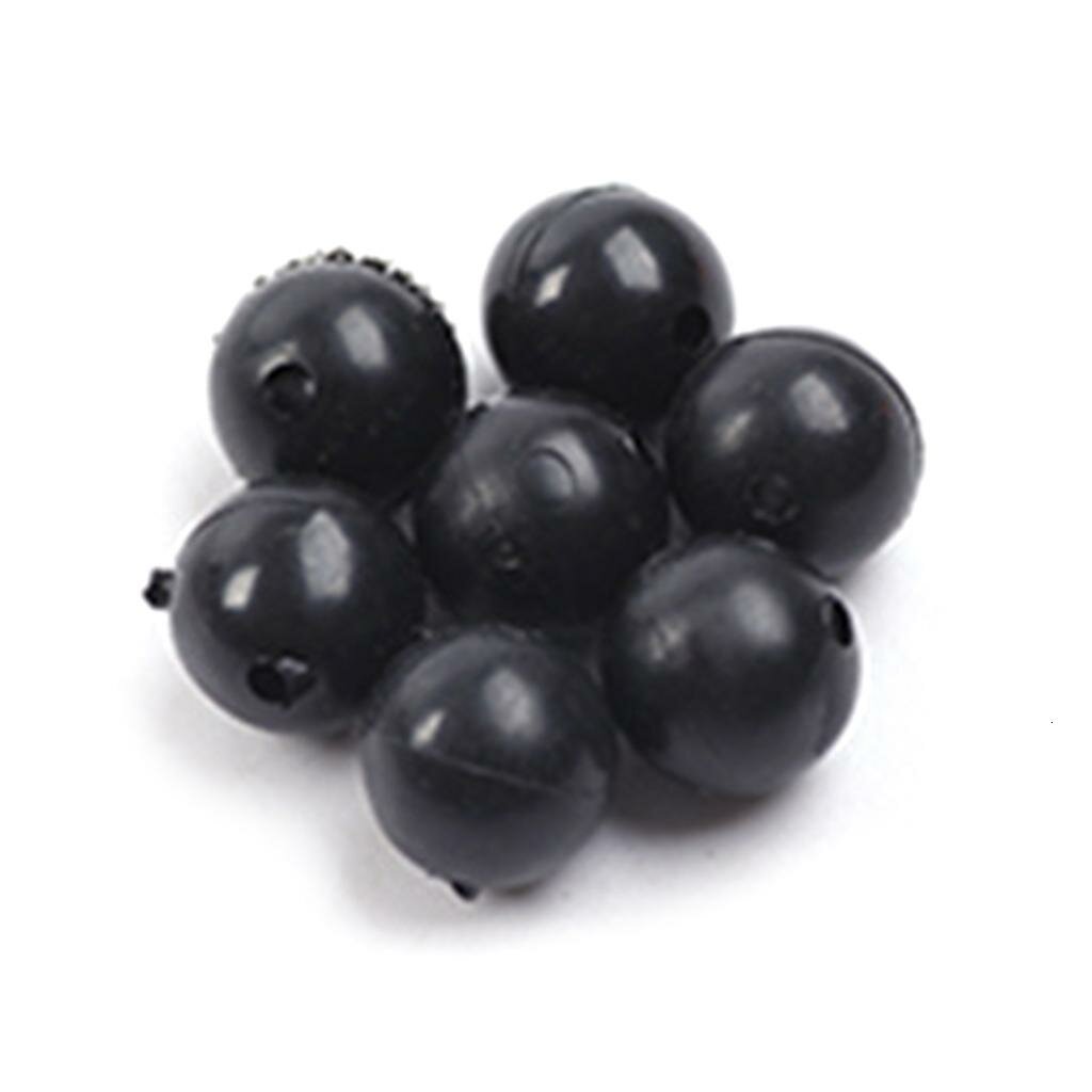 Карповые шок-бусы 5–8 мм, 100 шт, Черная модель 5 мм