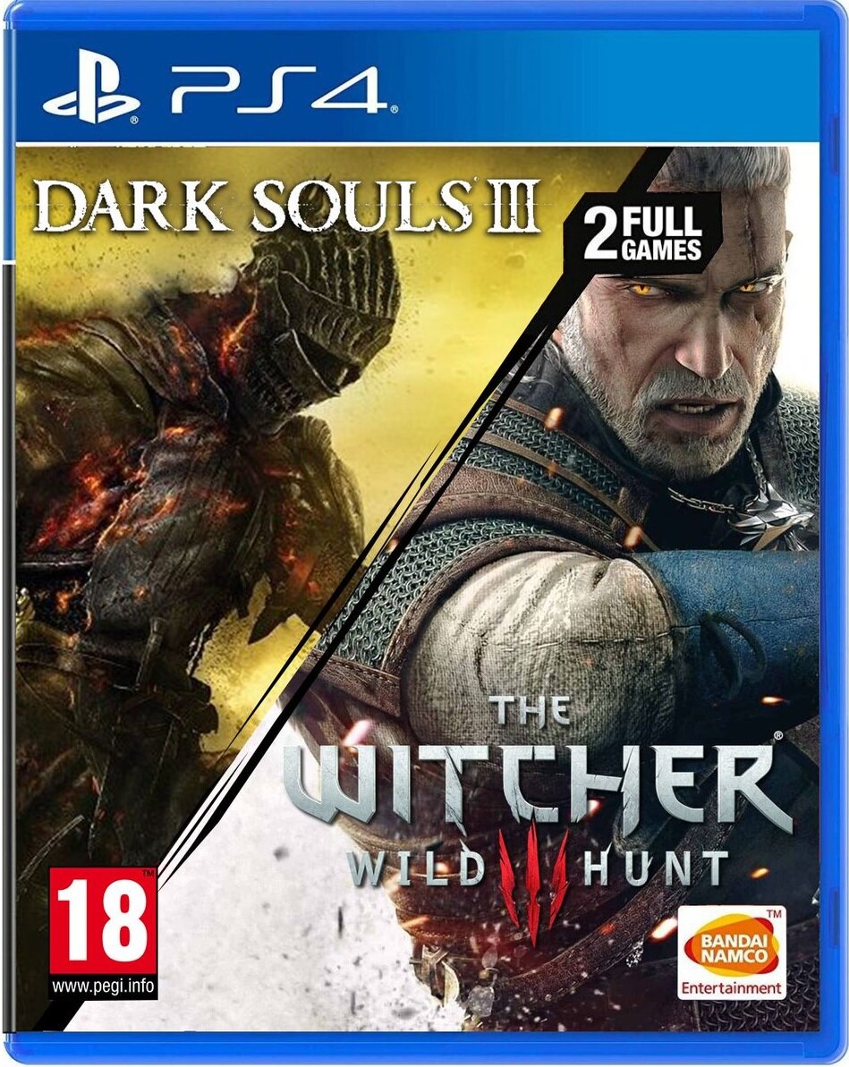 Dark Soul 3 (рус) + Witcher 3 Wild Hunt [PS4, русские субтитры]