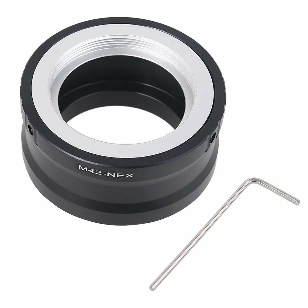 Переходник M42 Sony с байонетом E, для фотокамер Sony E-mount NEX, черный