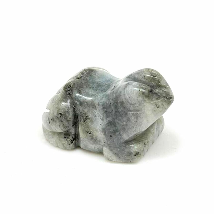 Лягушка-оберег символ богатства и процветания лабрадорит Elit-31