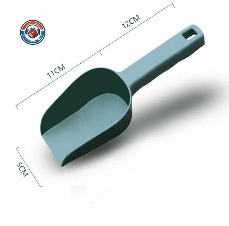 Совок для кошачьего туалета TRIXIE с перфорацией, удобная ложка для чистки лотка, пластиковый совочек для наполнителя, компактный аксессуар для ухода за кошкой