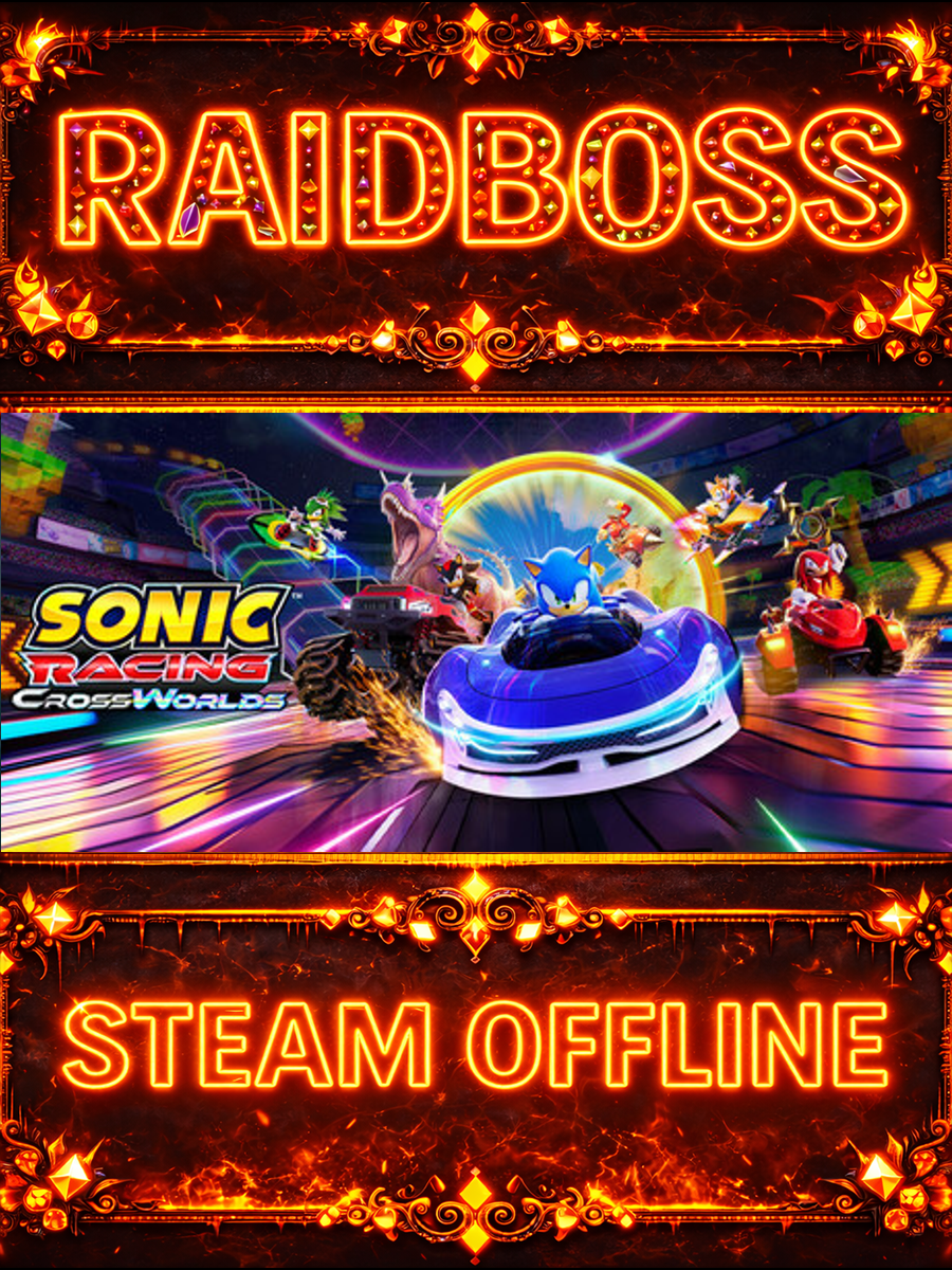 Sonic Racing: CrossWorlds DELUXE EDITION игра на аккаунте для ПК с OFF активацией для Steam (PC) РФ + СНГ