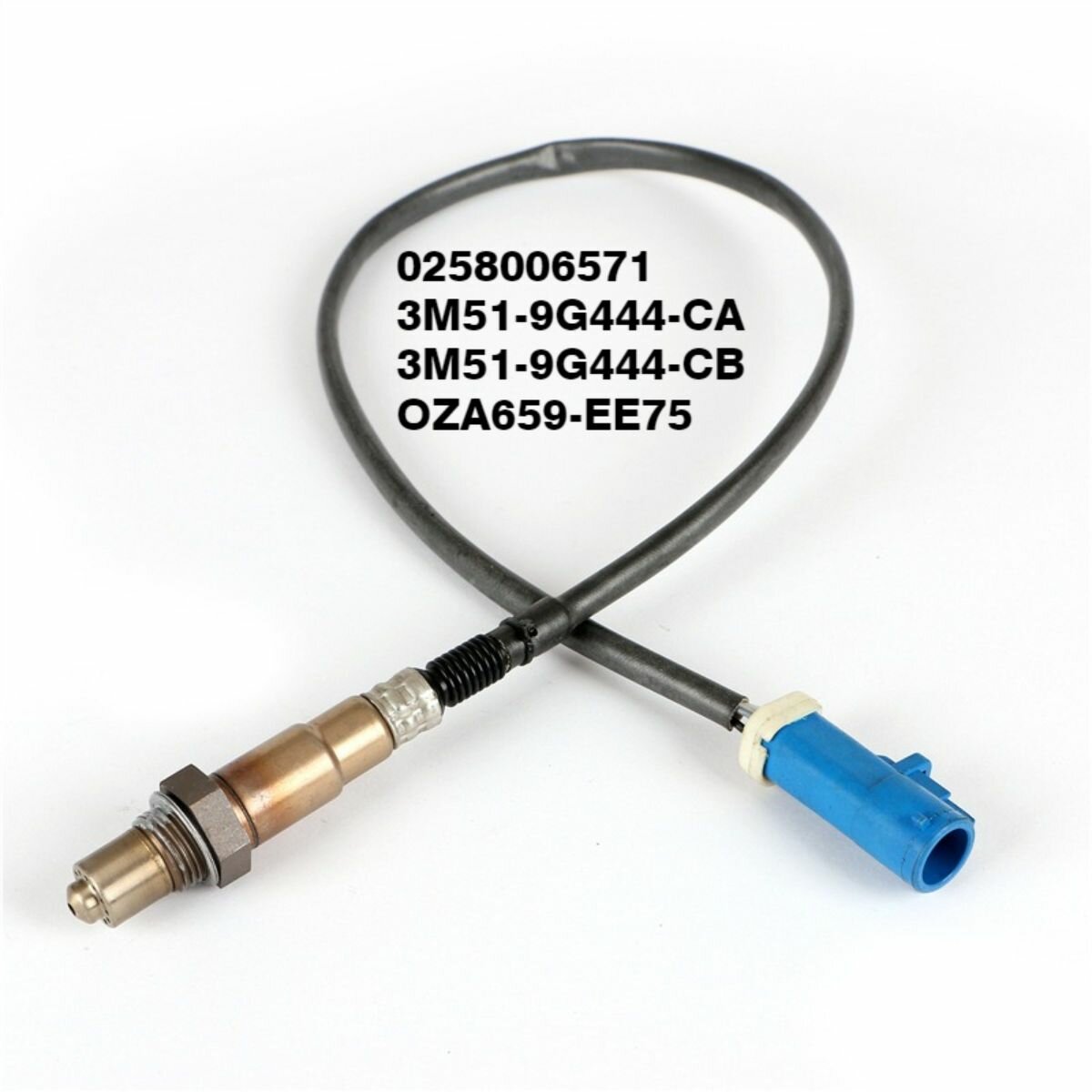Подходит для заднего кислородного датчика Ford 0258006571 3M51-9G444-CA 3M51-9G444-CB; 3M519G444CAl 3M519G444CB