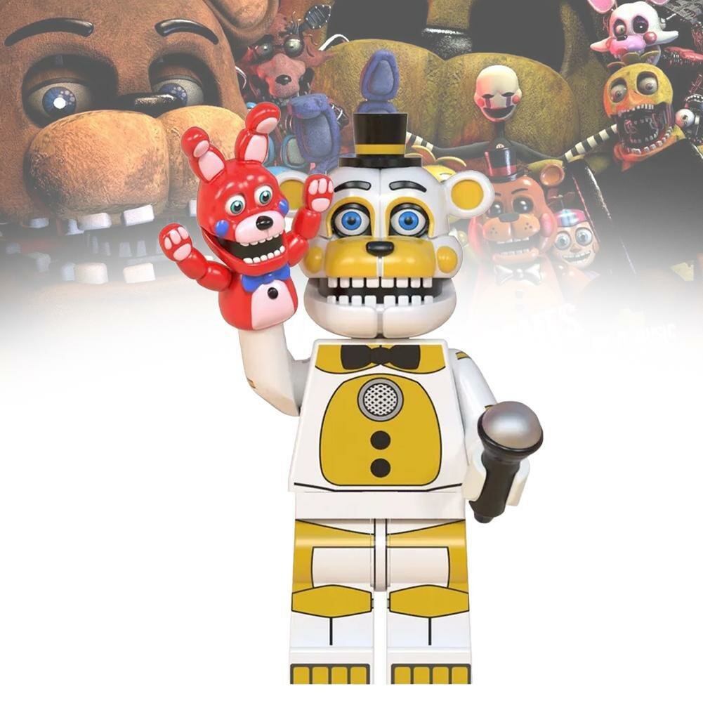 Five Nights at Freddy's Brick игрушечная модель, коллекционные строительные блоки, игрушка для фанатов