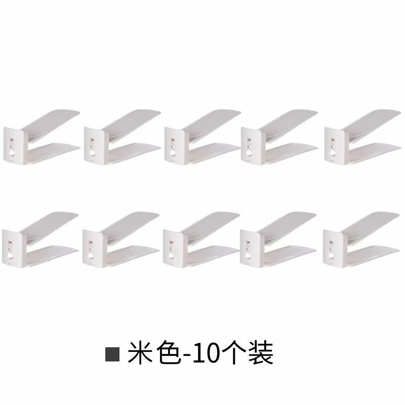 Утолщенный регулируемый органайзер для обуви, многоуровневая обувная полка, обувной шкаф для хранения, общежитие, дом, двухъярусная складная обувная полка