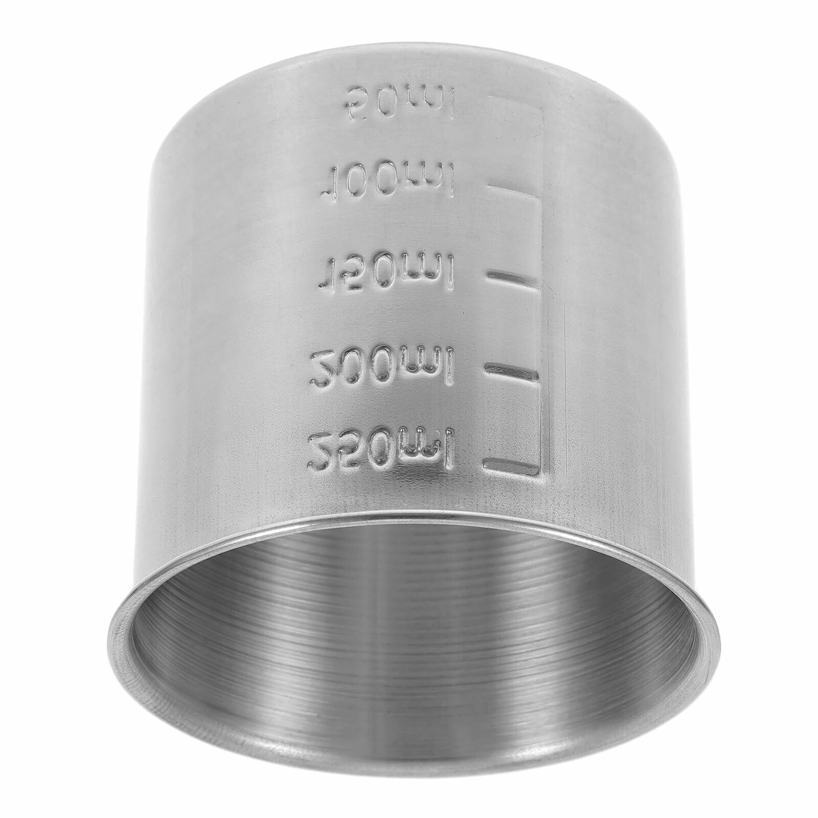 Мерный стакан для риса из нержавеющей стали, 250 мл, кухонный инструмент для рисовой муки, орехов, кофе, совок для корма для домашних животных, аксессуары для приготовления пищи, мерные стаканчики