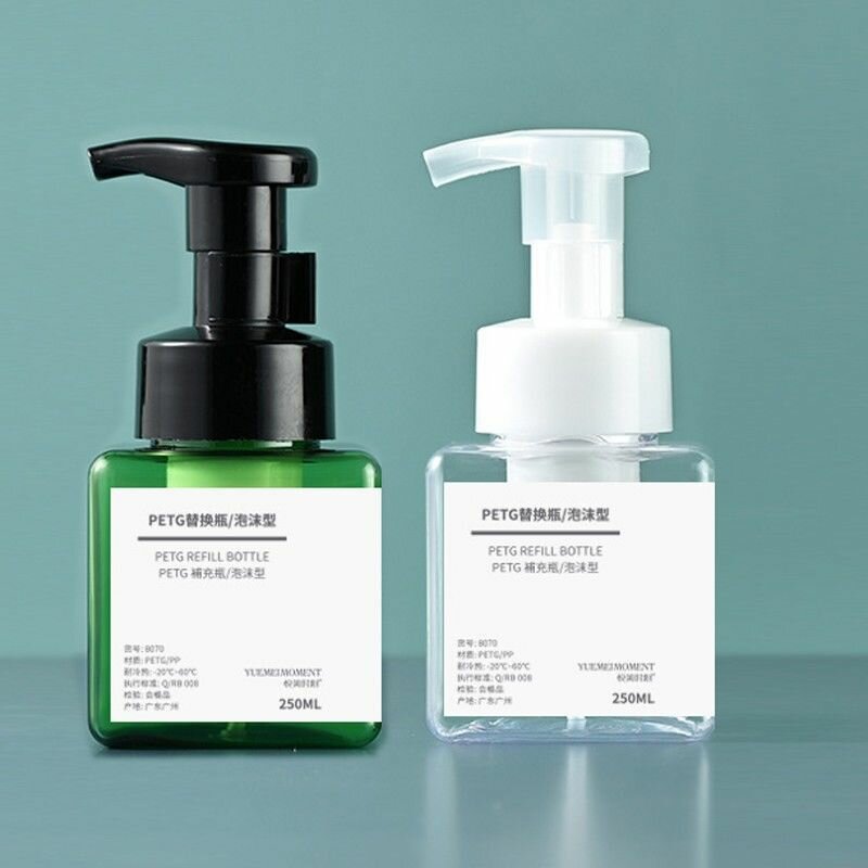 Очищающее средство для лица, пенообразующая бутылка, дозатор для жидкого мыла, перезаправляемая бутылка, пенообразующее устройство