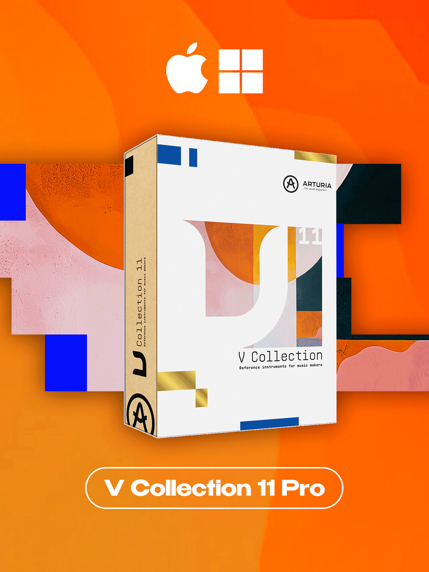 Arturia V Collection 11 Pro (лицензионная активация) для ПК, macOS & Windows