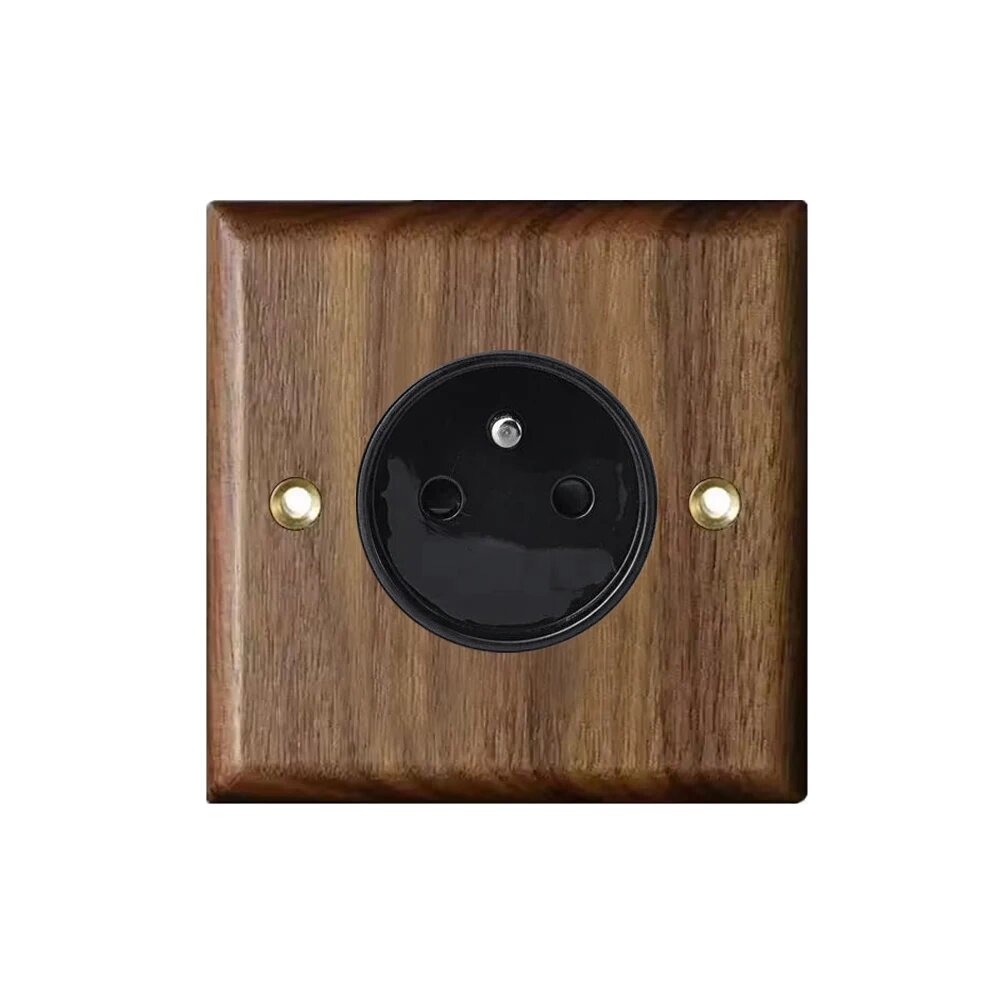 Деревянная розетка Depo Guye, цвет FR socket