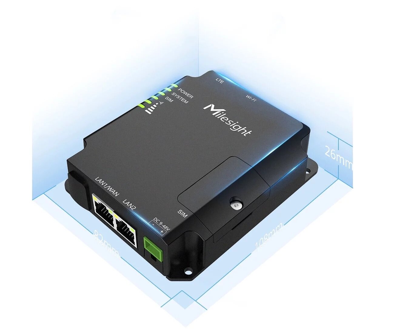 Промышленный LTE маршрутизатор Milesight UR32L серии Lite