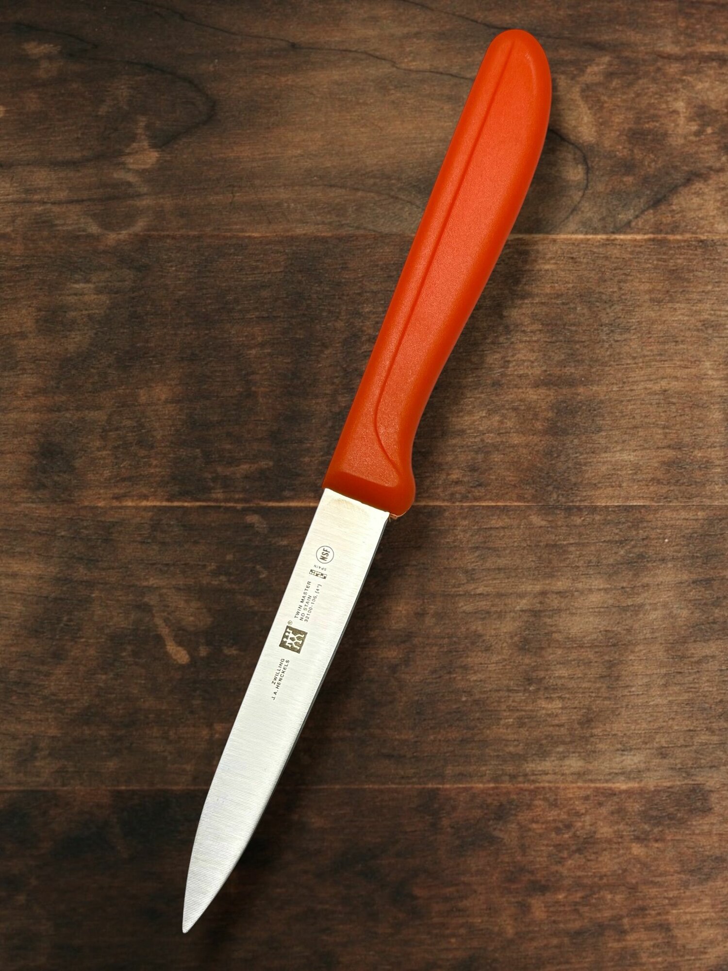 Кухонный нож Zwilling J.A. Henckels Twin Master 4 in. Parer, Orange, 32100-106
