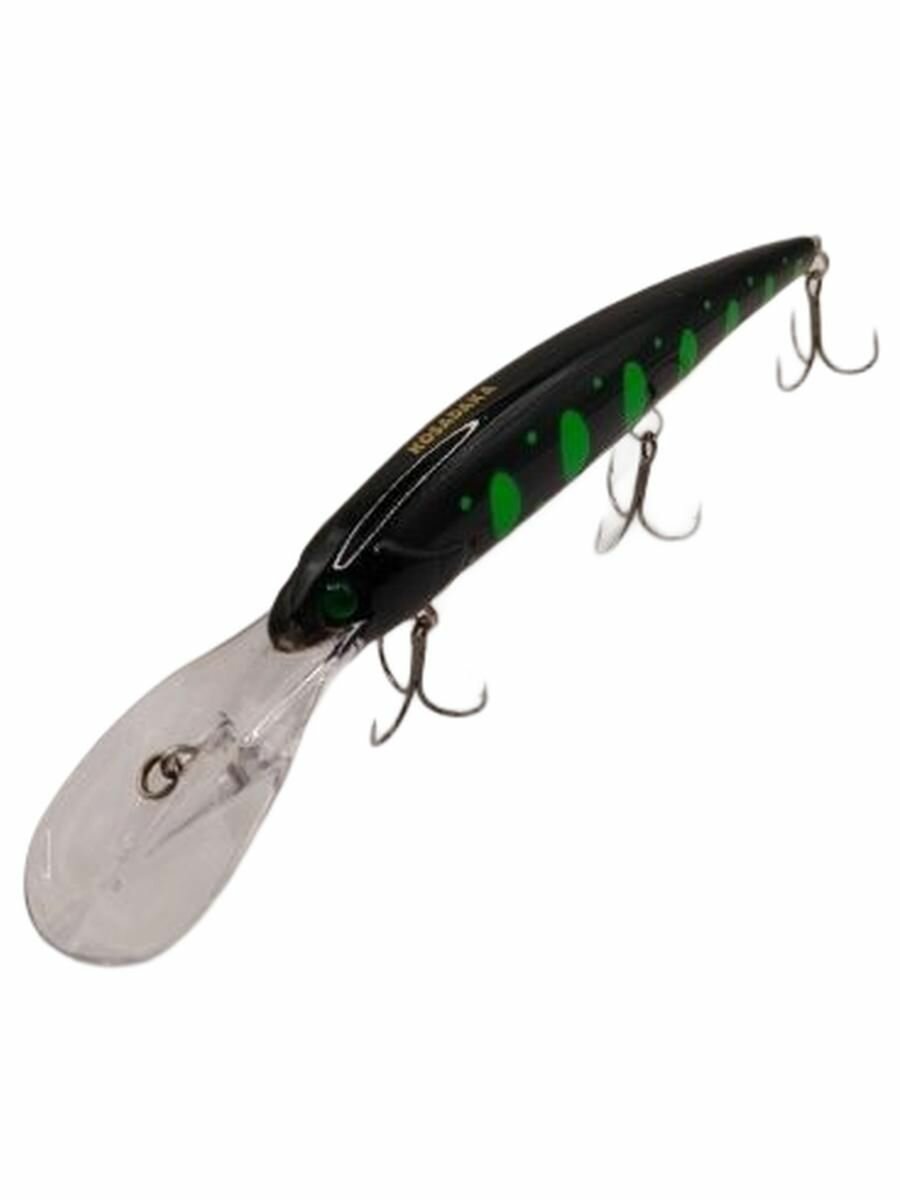 Воблер Kosadaka Bandit Deep XL120мм, 21г, floating minnow, 5-8м