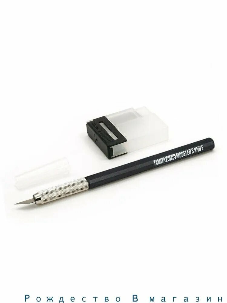 Инструменты для моделирования tamiya-74040 Model Pen Knife with 25pcs Blades Craft Model Tools Cutter Kits