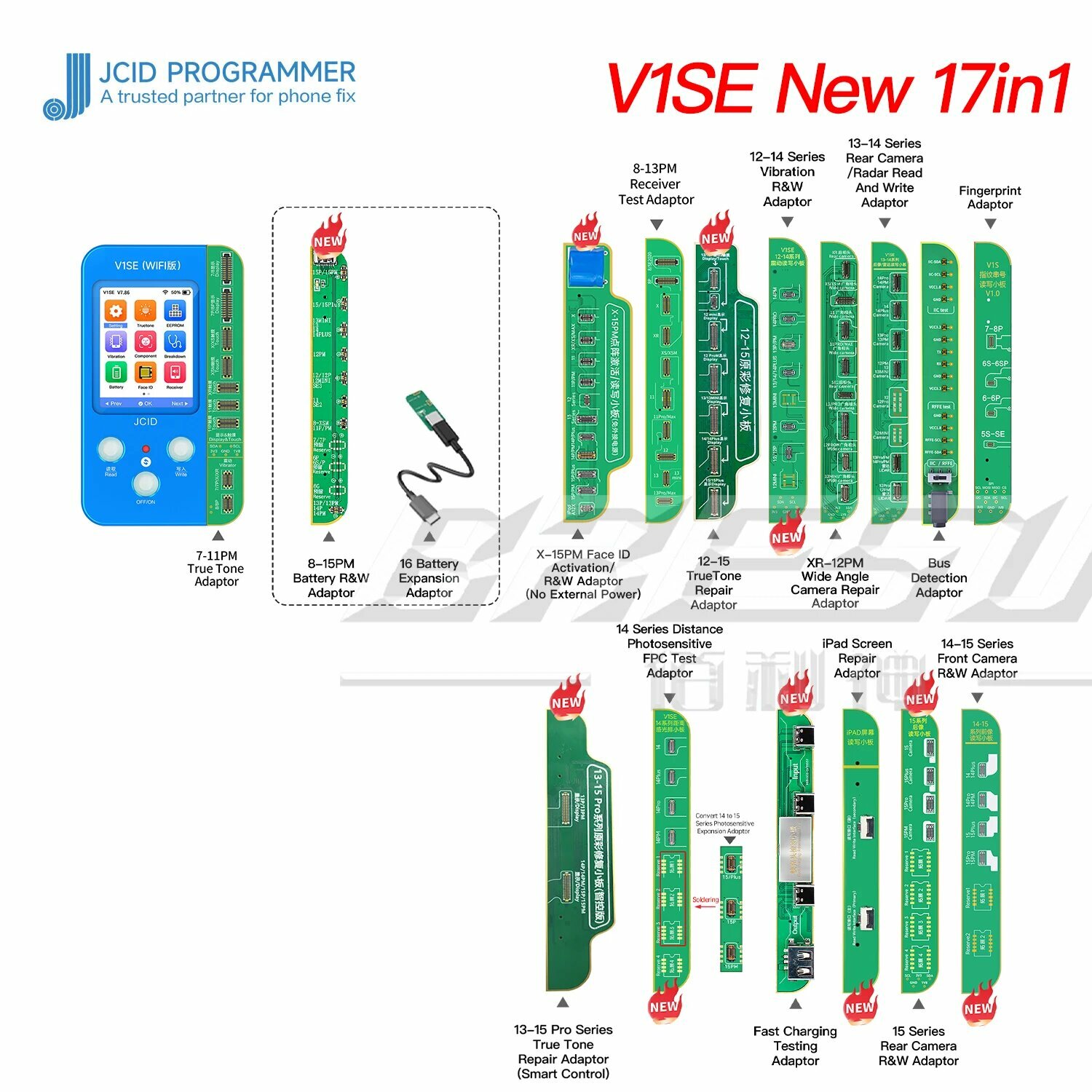 JC V1SE программатор для iPhone 11-16