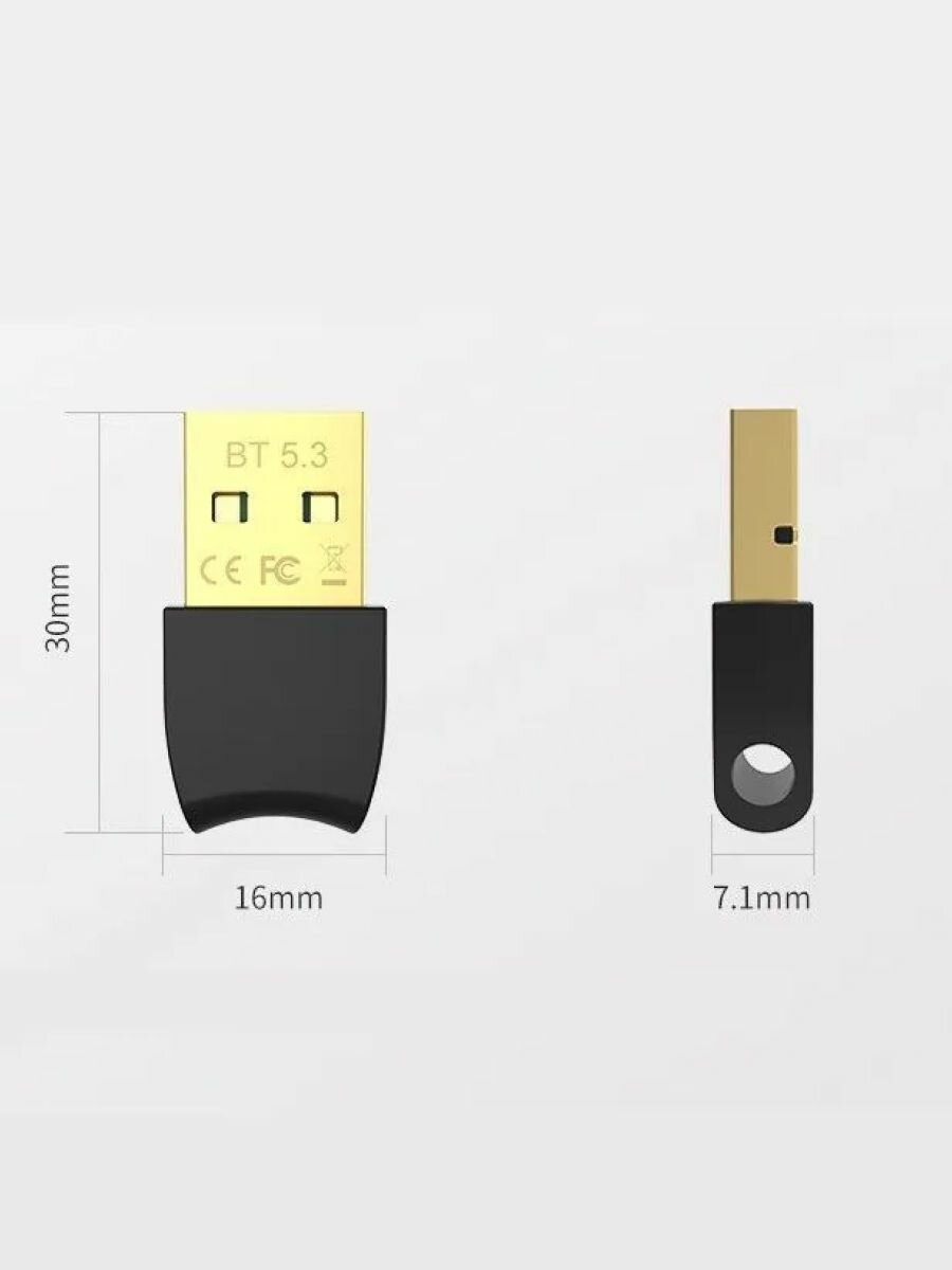 Адаптер USB Bluetooth 5.3 для компьютера — фото 1