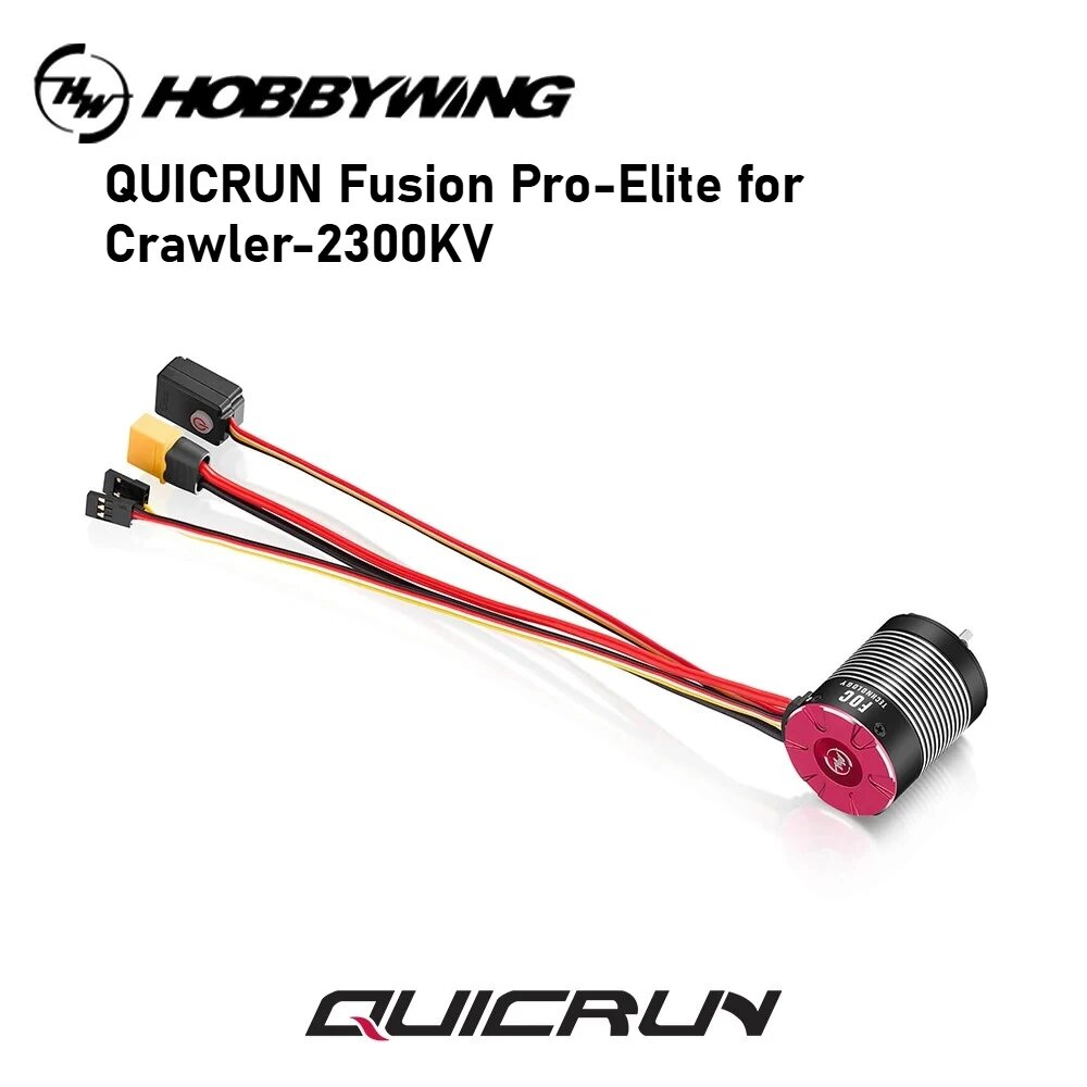HOBBYWING QuicRun Fusion Pro Elite 50A 2300KV мотор для радиоуправляемых моделей 1/10
