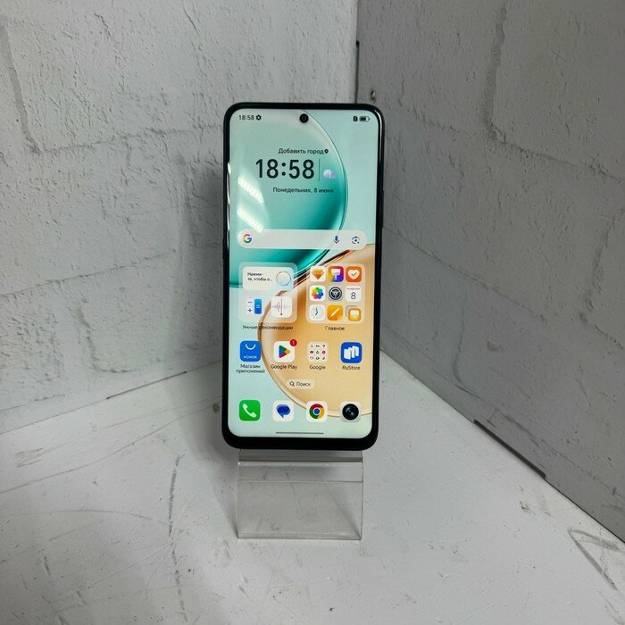 Смартфон HONOR X7D 6/128 Черный