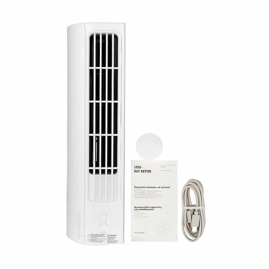 Портативный колонный вентилятор SOLOVE Tower Fan 3000mAh 3 Speed