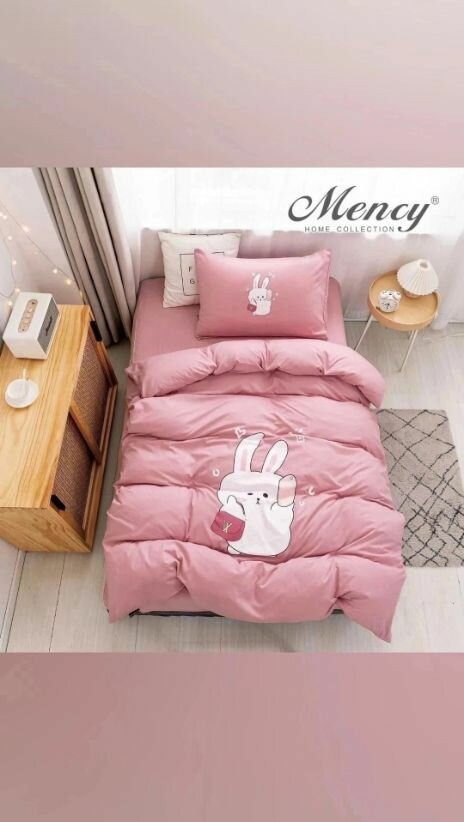 Представляем Вашему вниманию детский полутороспальный (полуторка, 1,5 полуторный) комплект постельного белья высокого качества турецкого бренда MENCY.
